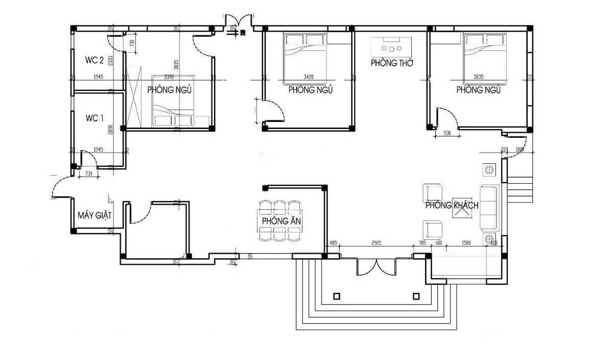45+ mẫu nhà 50m2 1 tầng đẹp mê mẩn, tối ưu không gian sống